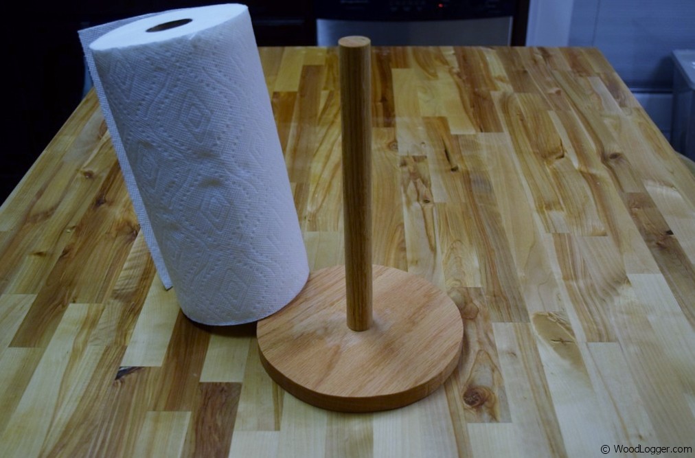 Make A Paper Towel Holder WoodLogger
